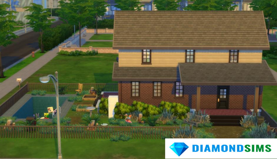 Жилой дом «Заброшенность» от Innamode для Sims 4 скачать дополнение ...